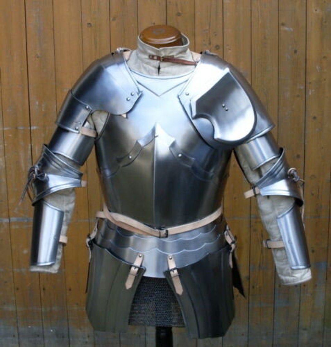 Medieval Armor Half Body Suit of Gothic Captain's Arm Suit - Etsy