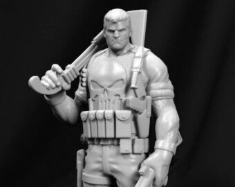 Punisher 3d File - Etsy