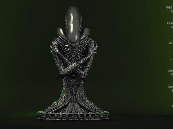 Alien stl file 3D printing STL file for resin printers and | Etsy
