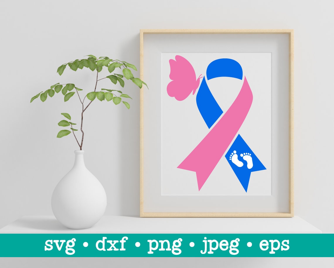 Pregnancy Loss Ribbon Awareness Svg Pregnancy Loss Ribbon - Etsy Australia