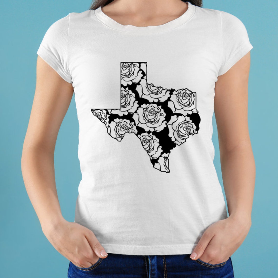 Texas Rose Svg, Texas Rose Png, Digital Download, Texas Rose Cut File ...