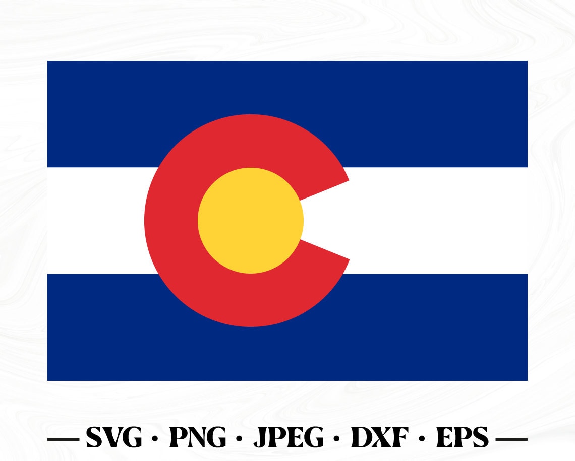 Colorado Flag Svg Colorado Svg Colorado State Svg Colorado - Etsy