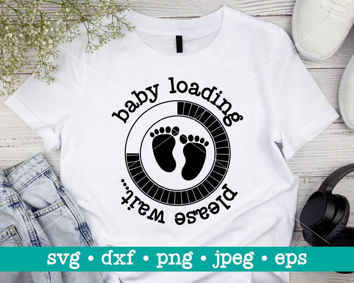 Baby Loading Svg Baby Loading Png Baby Svg Maternity Svg - Etsy