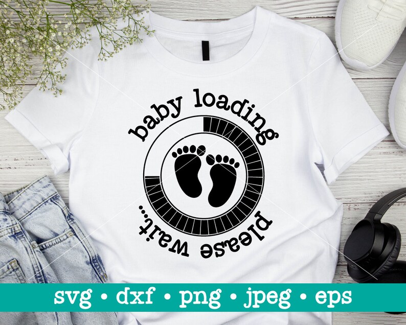 Baby Loading Svg Baby Loading Png Baby Svg Maternity Svg - Etsy