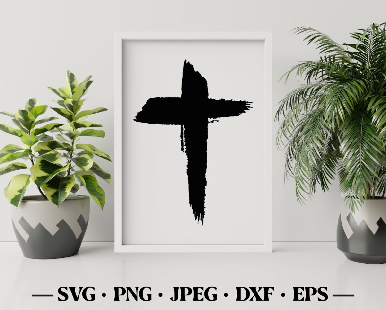 Cross Svg, Distressed Cross Svg, Brush Stroke Cross Svg, Cross Svg ...