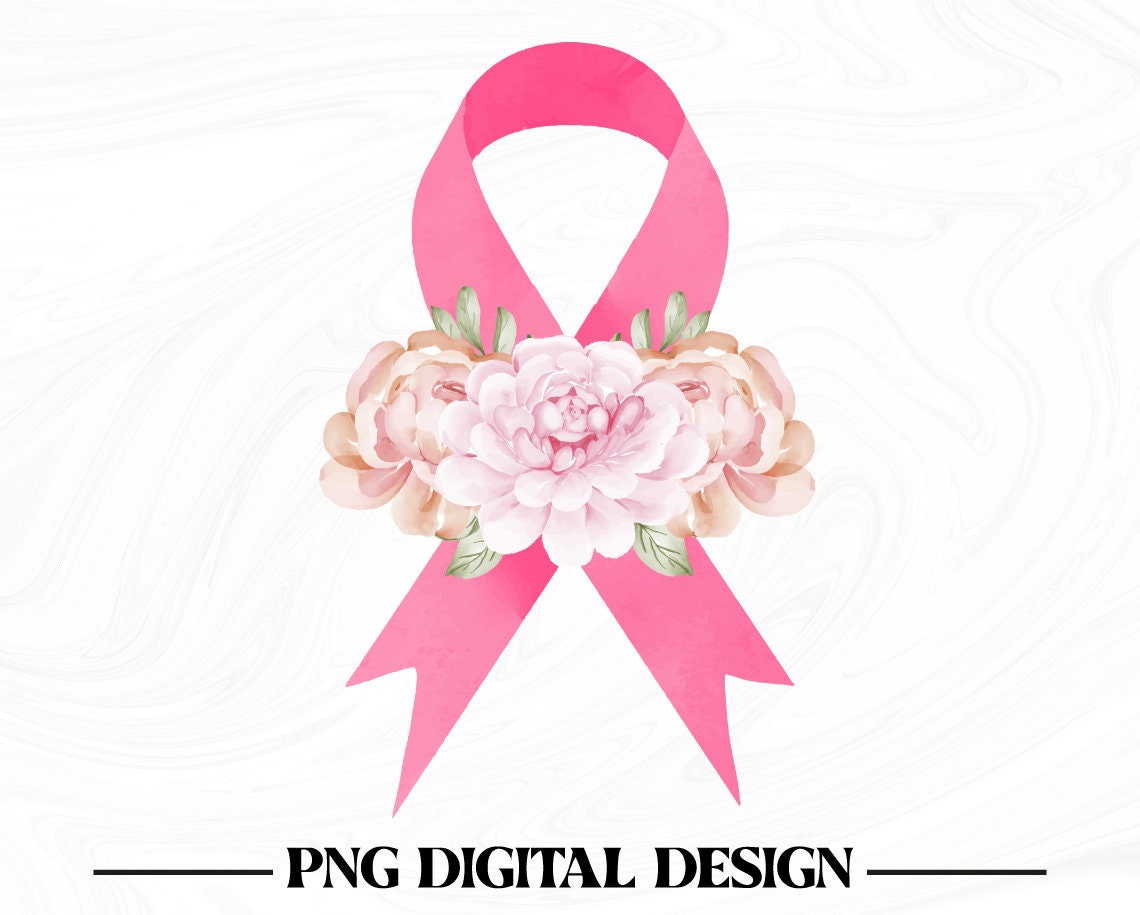 Breast Cancer Png Cancer Awareness Png Pink Ribbon Png - Etsy