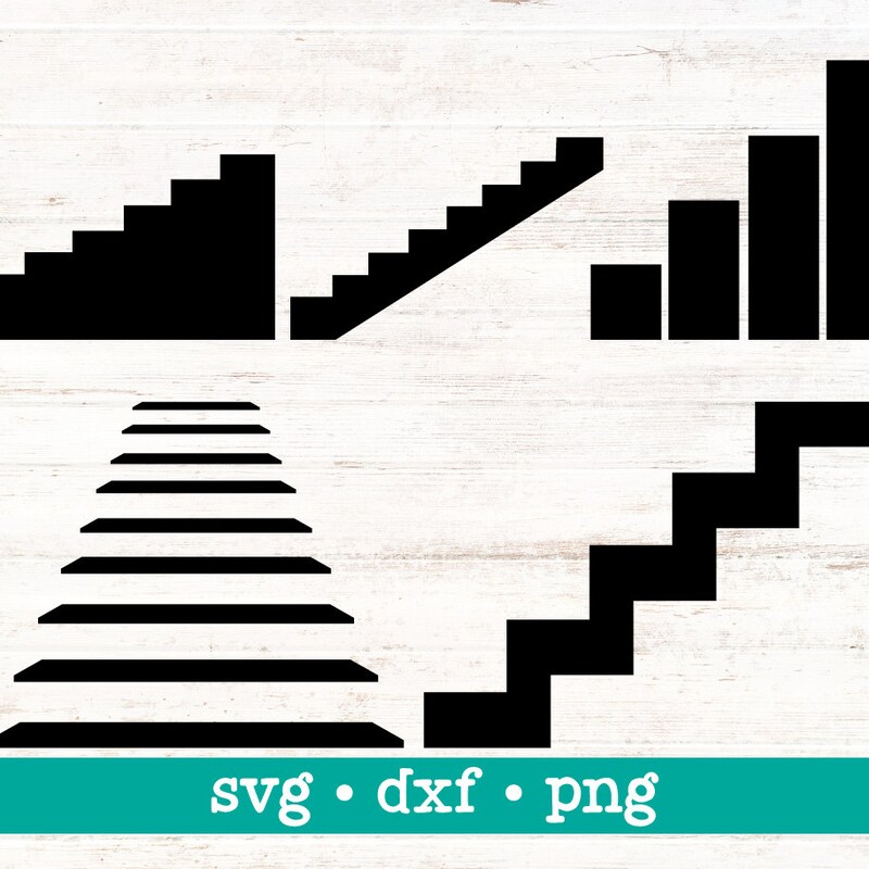 Stairs Silhouette - Etsy