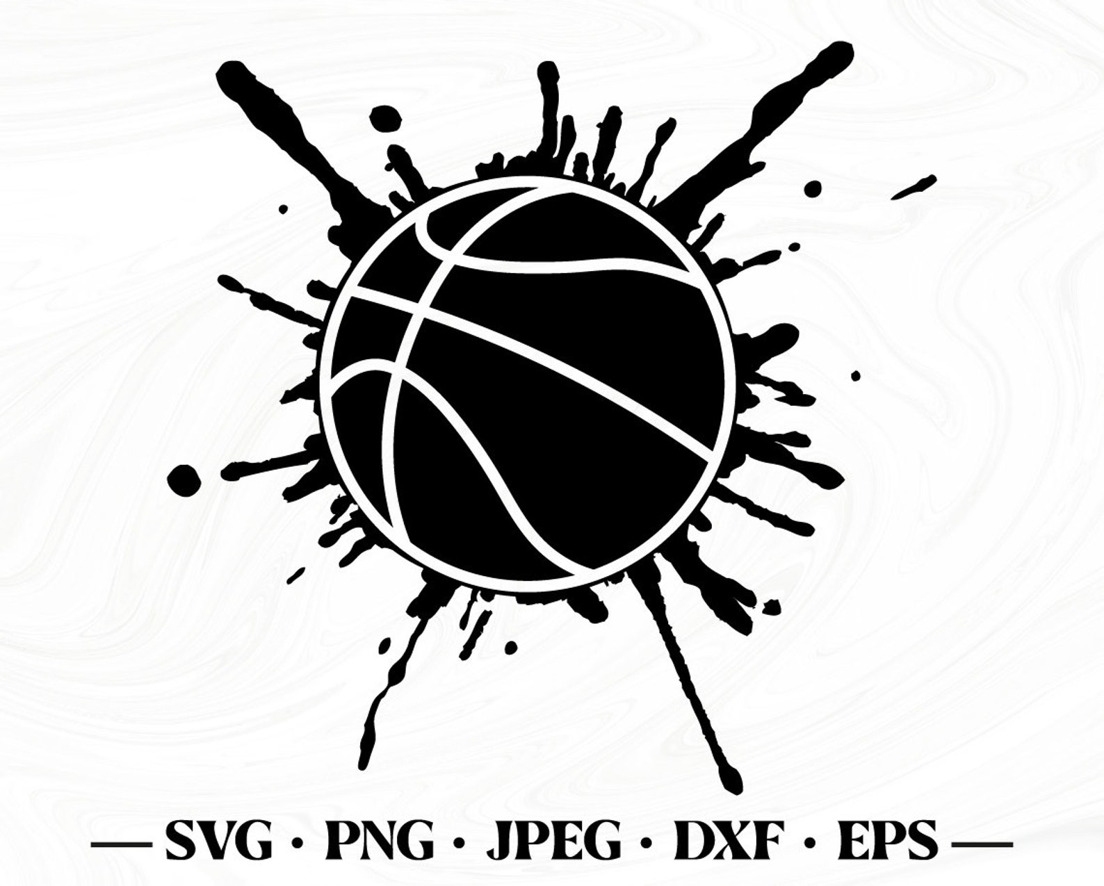 Splatter Basketball Svg Basketball Svg Basketball Splatter - Etsy Ireland
