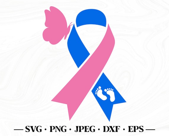 Pregnancy Loss Ribbon Awareness Svg Pregnancy Loss Ribbon - Etsy