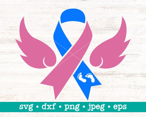 Infant Pregnancy Loss Ribbon Svg Infant Pregnancy Loss Ribbon - Etsy