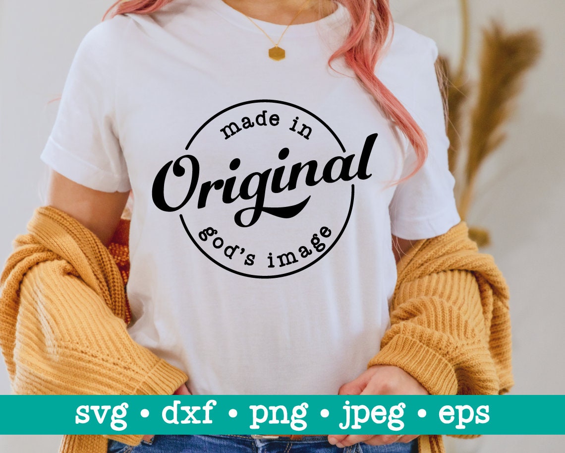 Made in God's Image Svg Made in Gods Image Svg Christian - Etsy