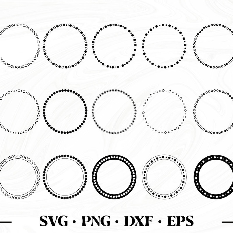 Polka Dot Frame - Etsy