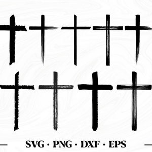 Cross Svg Grunge Cross Svg Distressed Cross Svg Hand Drawn - Etsy
