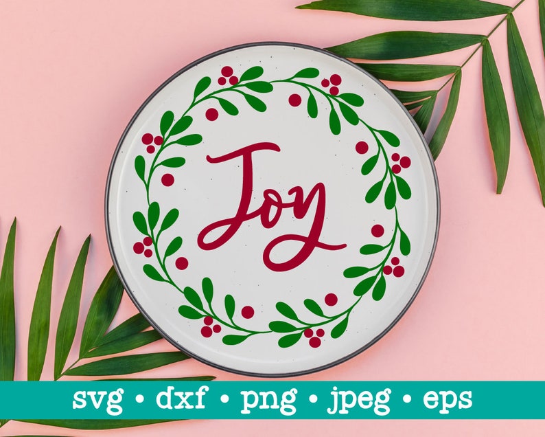 Joy Wreath Svg Joy Svg Holly Wreath Svg Joy Cut File - Etsy Joy Wreath Svg Joy Svg Holly Wreath Svg Joy Cut File - Etsy