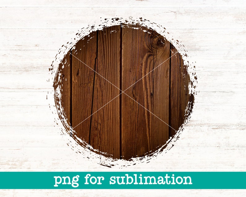 Rustic Wood Sublimation, Rustic Wood Background, Circle Rustic Wood ...