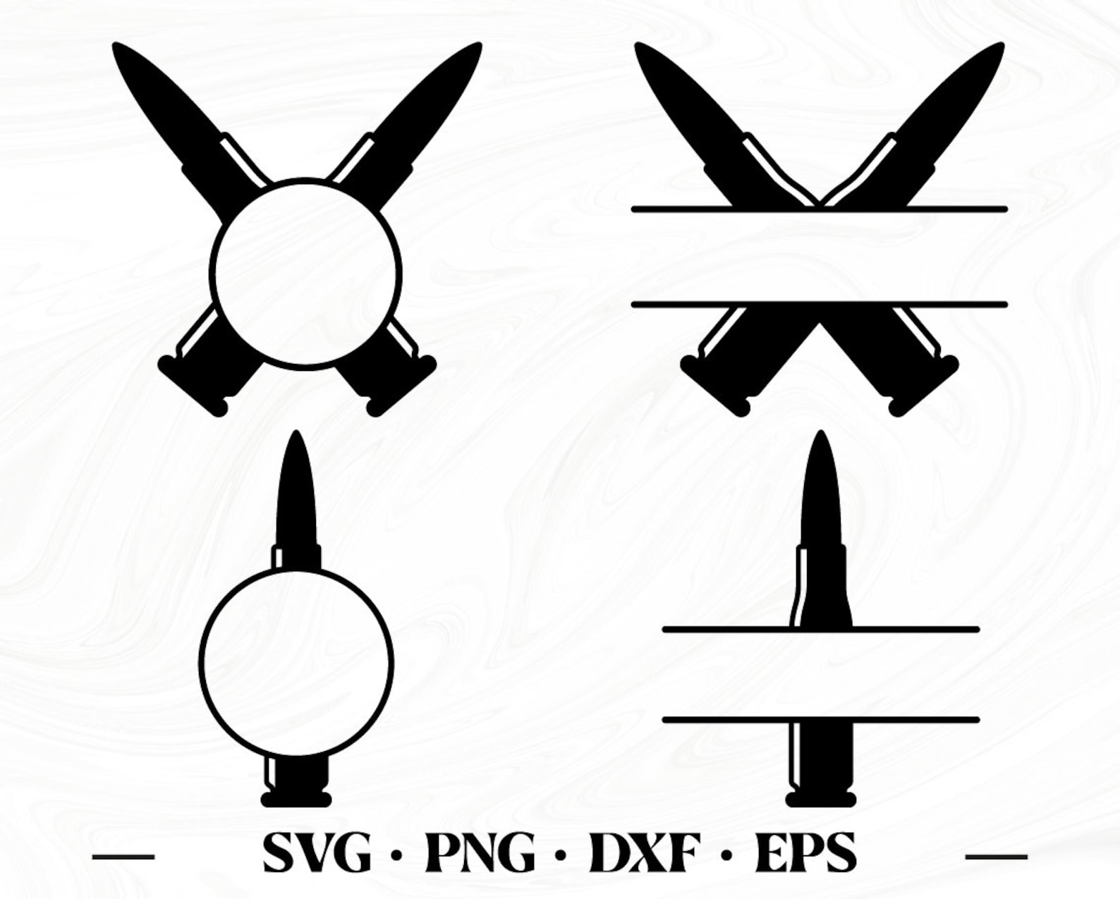 Bullet Svg Bullet Dxf Bullet Monogram Svg Bullet Monogram - Etsy