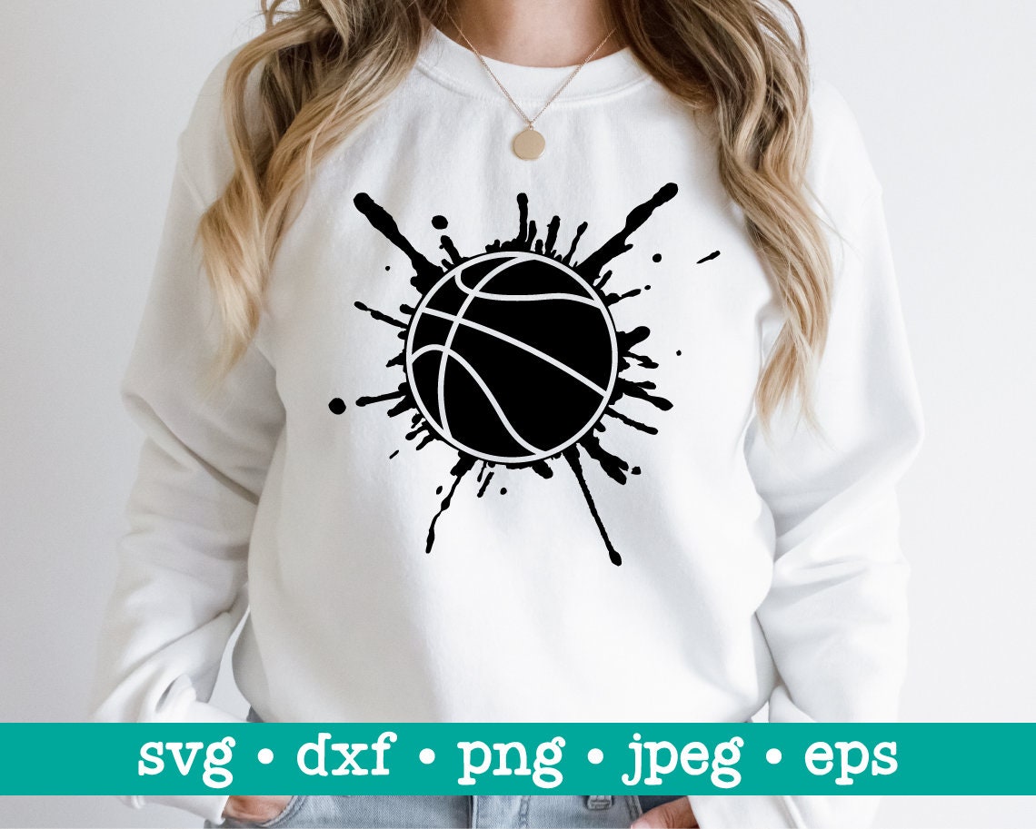 Splatter Basketball Svg Basketball Svg Basketball Splatter - Etsy
