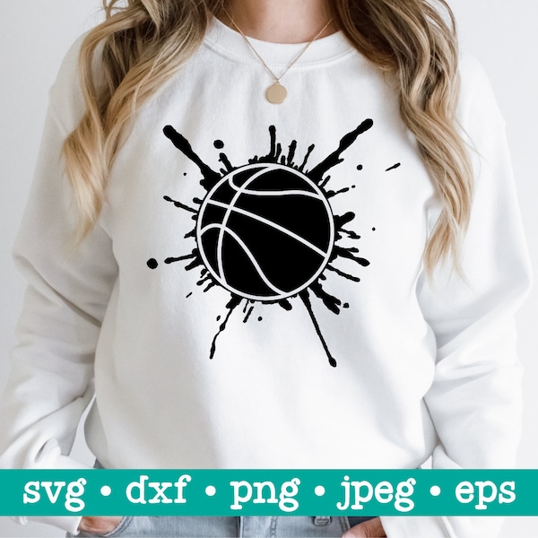 Split Basketball Svg - Etsy