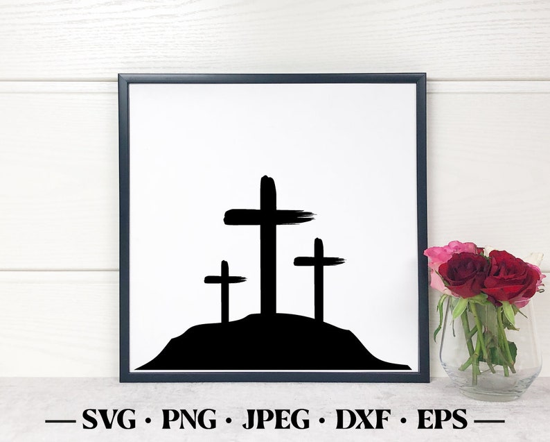Calvary Crosses Svg Calvary Crosses Dxf Calvary Crosses - Etsy