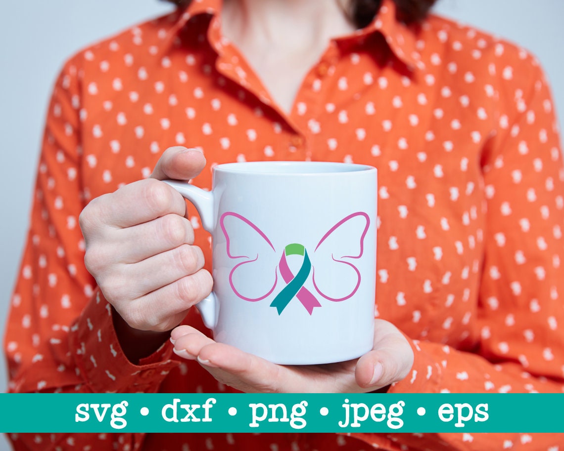 Metastatic Breast Cancer Ribbon Svg Metastatic Breast Cancer - Etsy