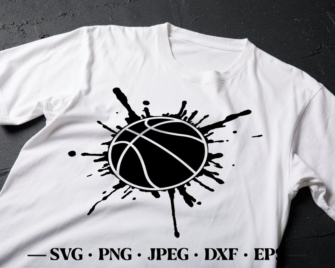 Splatter Basketball Svg Basketball Svg Basketball Splatter - Etsy