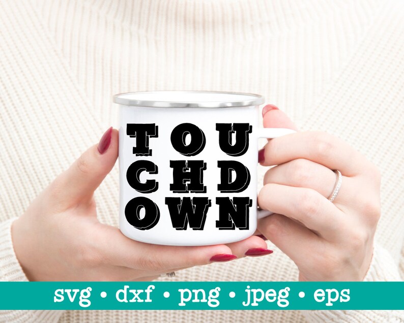 Touchdown Svg Touchdown Png Football Svg Football Shirt - Etsy