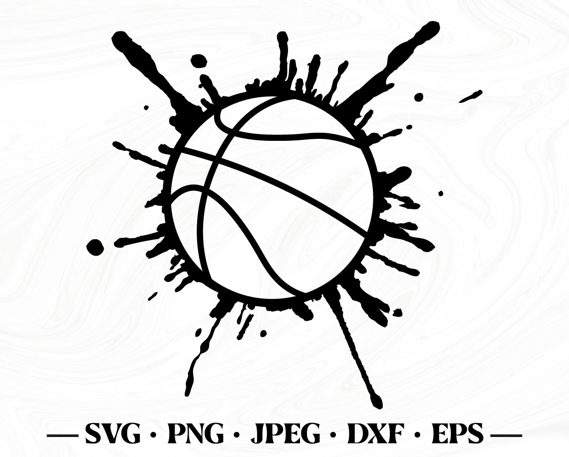 Basketball Svg Basketball Cut File Sports Svg Basketball - Etsy