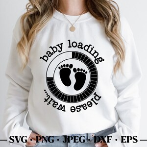 Baby Loading Svg Baby Loading Png Baby Svg Maternity Svg | Etsy
