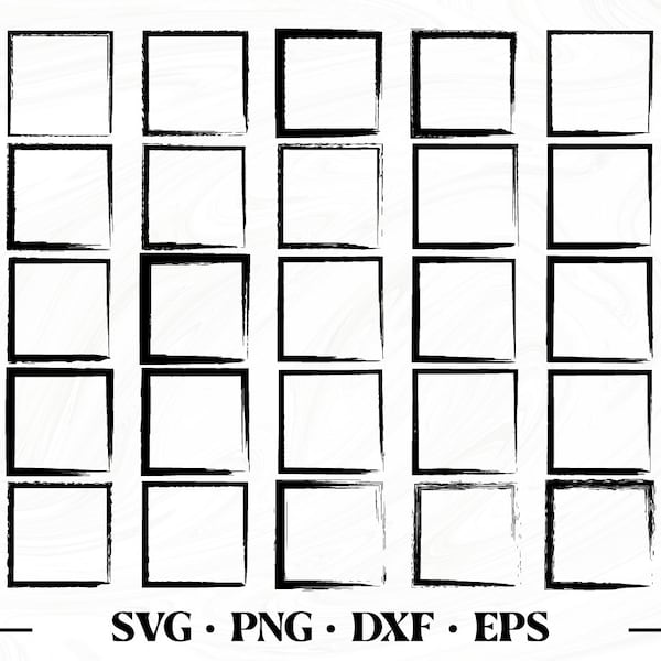 Distressed Frames - Etsy