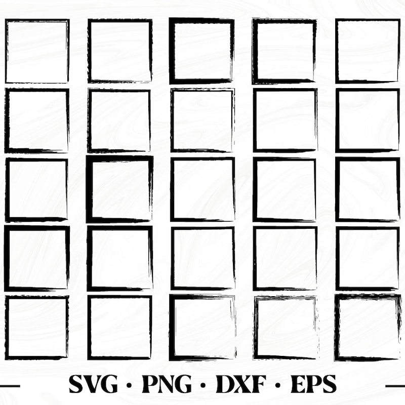 Distressed Frames - Etsy