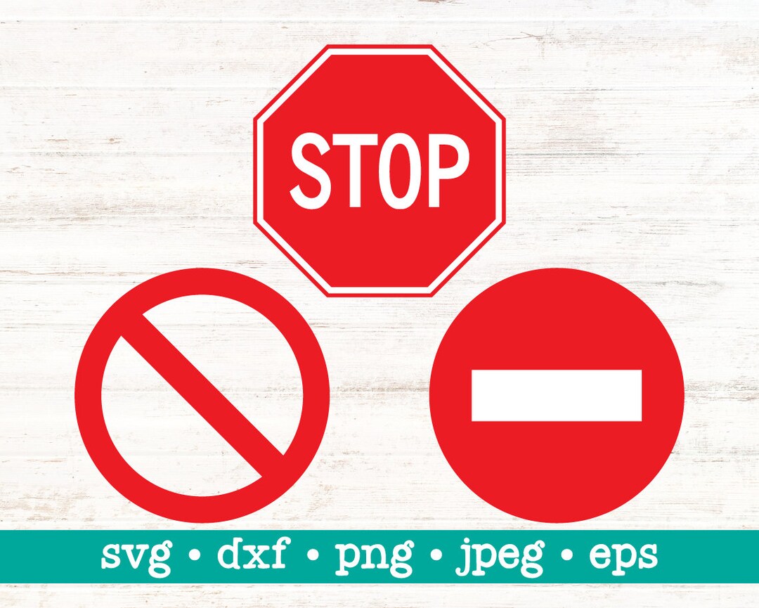 Blocked Sign Svg, Blocked Sign Dxf, Blocked Sign Eps, Blocked Sign Png ...