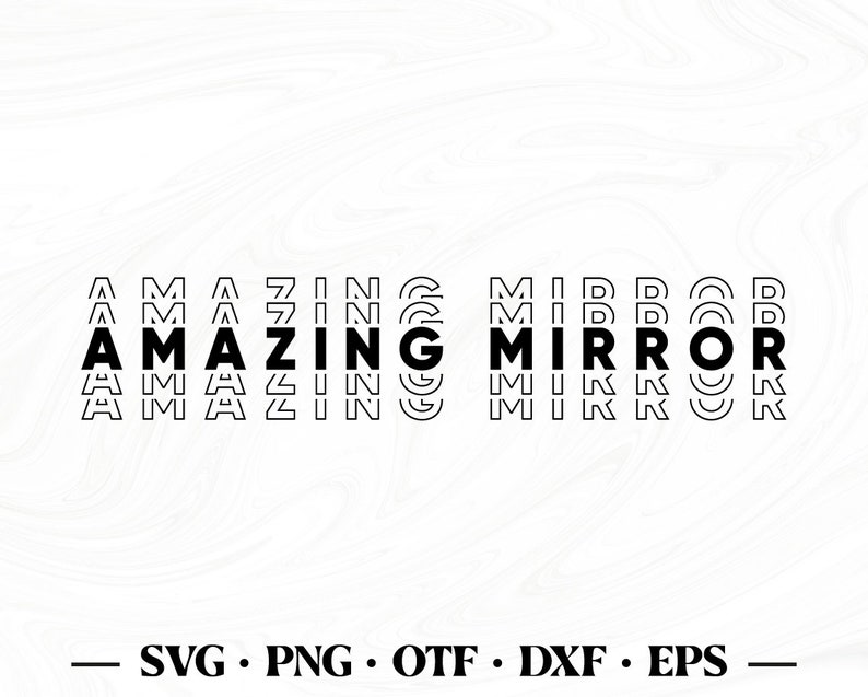 Spiegel Schrift Spiegel Schriftart svg Spiegel Schriftart - Etsy Österreich