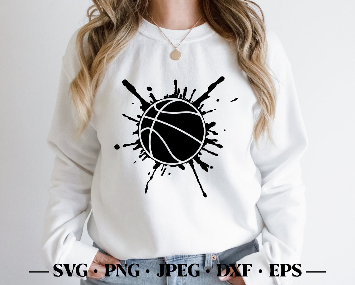 Splatter Basketball Svg Basketball Svg Basketball Splatter - Etsy