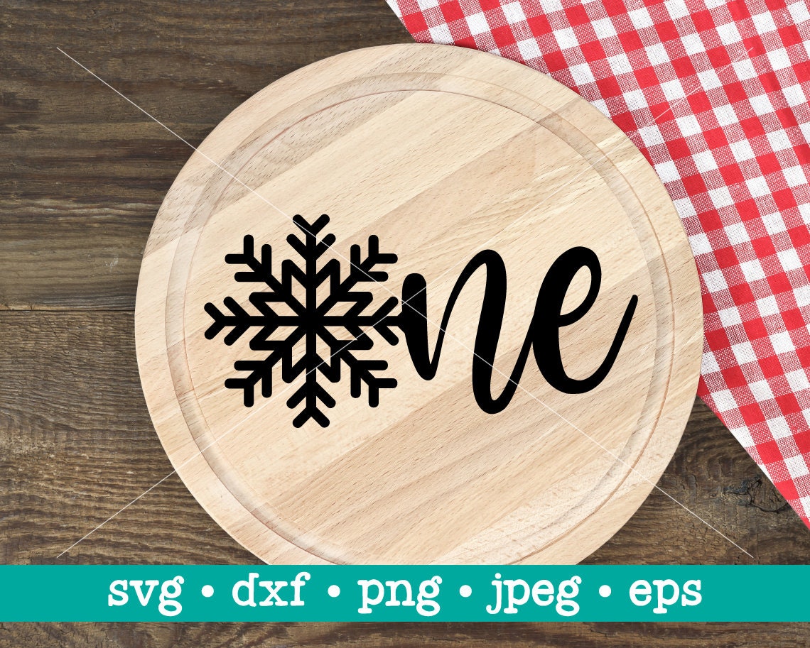 Snowflake 1 Svg Snowflake One Svg One Snowflake Svg Winter - Etsy