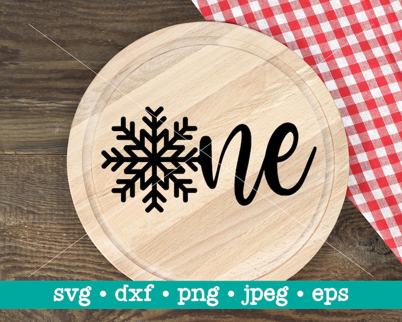 Snowflake 1 Svg Snowflake One Svg One Snowflake Svg Winter - Etsy