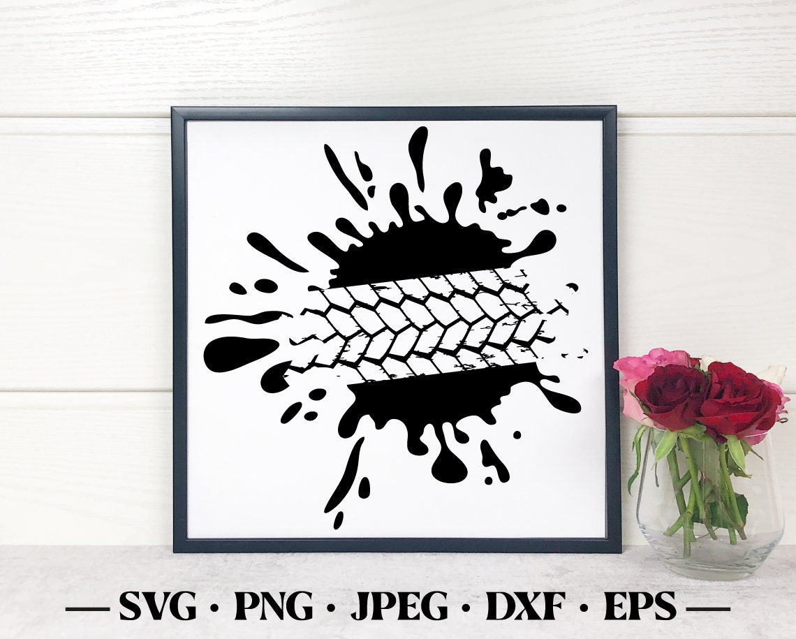 Tire Track Svg Tire Track Svg File Mudding Svg Mudding Svg | Etsy Canada