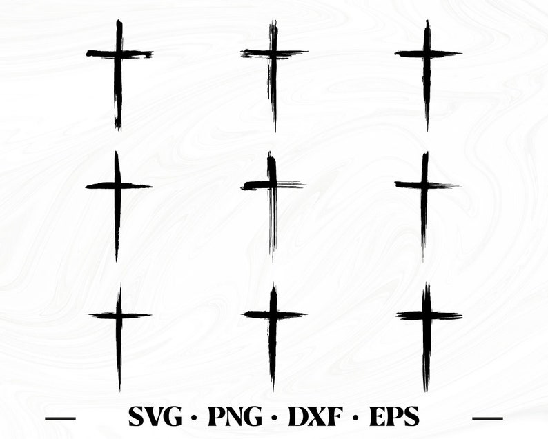 Cross Svg Cross Bundle Svg Cross Dxf Laser Cross Svg - Etsy