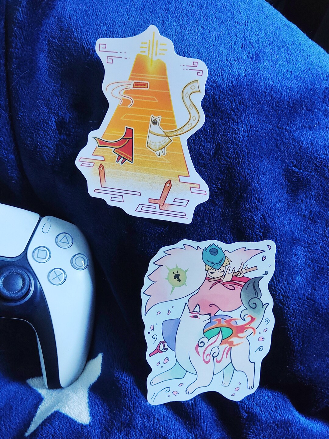 STICKERS! Games That Made Me - Journey & Okami - Etsy