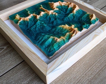 Resin Wood Map - Etsy