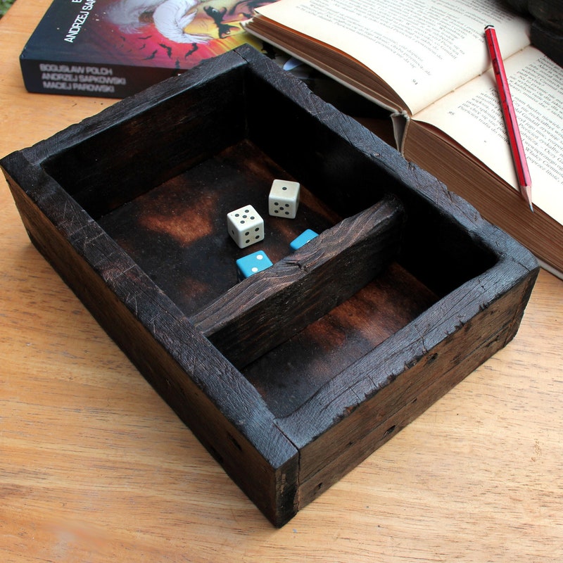 Dnd Dice Tray Wooden - Etsy
