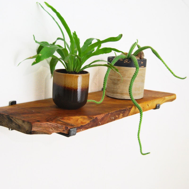 Live Edge Floating Shelves - Etsy