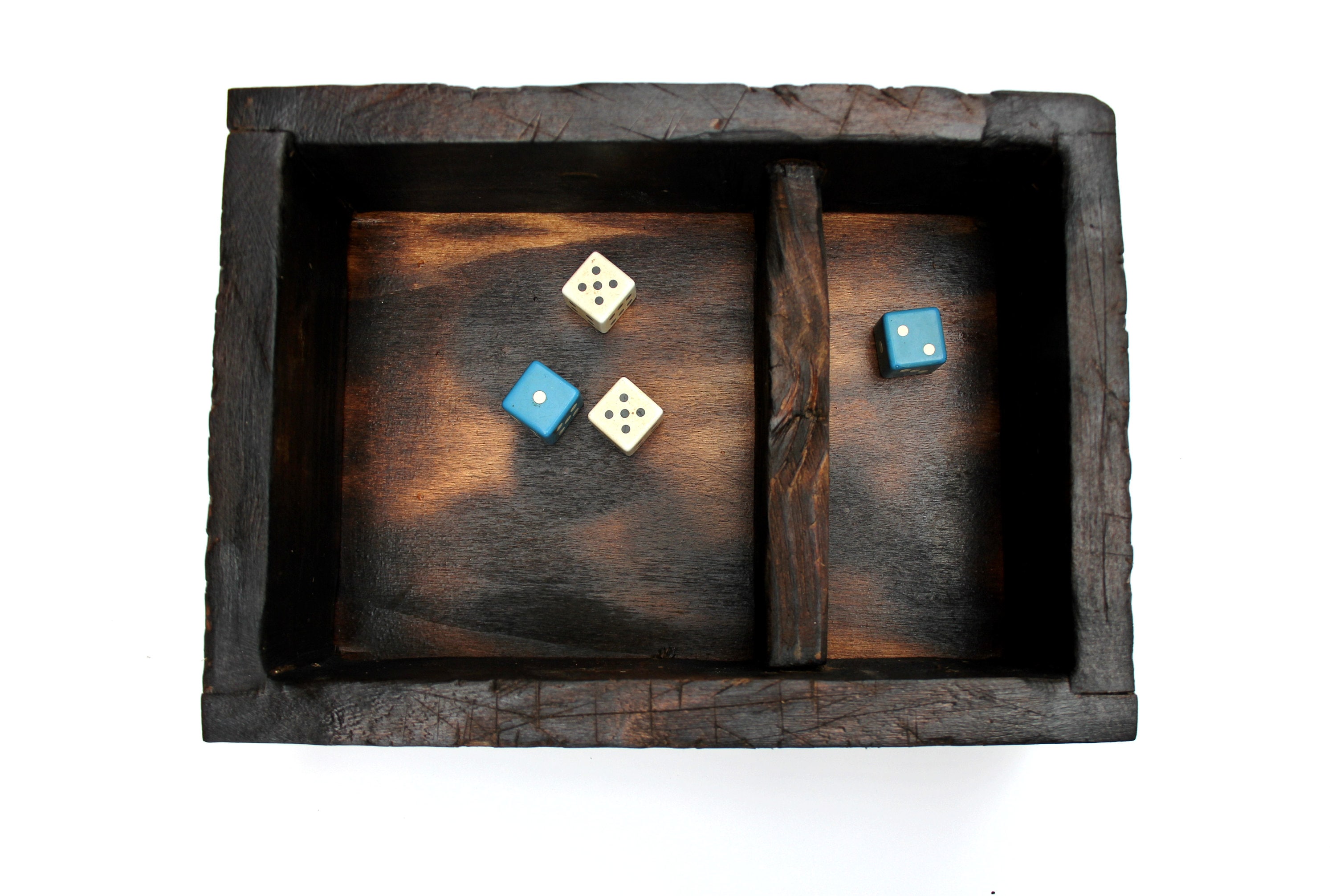 Plateau de dés RPG dnd, plateau roulant en bois récupéré, jeux ...