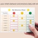 Emotion Tracker Behavior Chart • Preschool Behavior Chart • Toddler ...