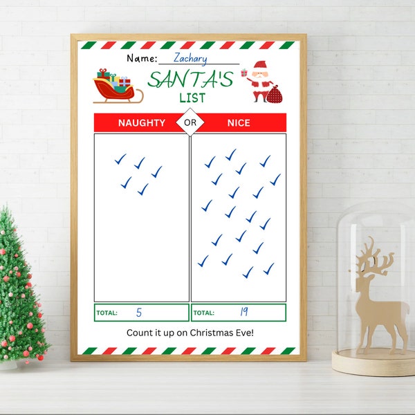 Naughty or Nice - Etsy