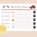 Printable Race Car Potty Training Chart • Potty Sticker Chart • Toddler ...