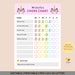 EDITABLE Unicorn Chore Chart • Printable Kids Reward Chart ...