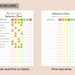 EDITABLE Behavior Chart • Printable Chart • Sticker Chart • Behavior ...