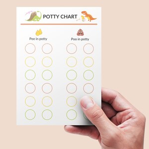 Printable Dinosaurs Potty Training Chart • Potty Sticker Chart ...