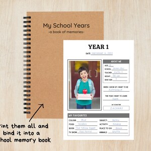 Printable First Day of School Interviews • School Questionnaire • All ...