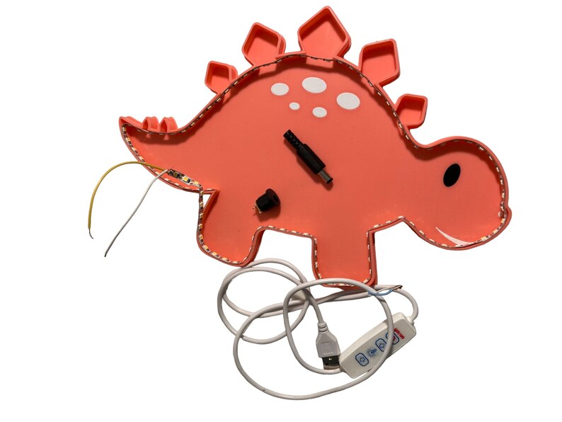 Stegosaurus, Brachiosaurus and T-rex Desk Lamp STL and OBJ Files, Cute ...